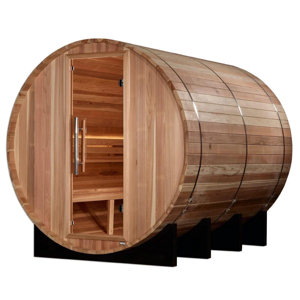 Golden Designs Klosters Traditional Steam Sauna | 6 Person Outdoor Mod ...