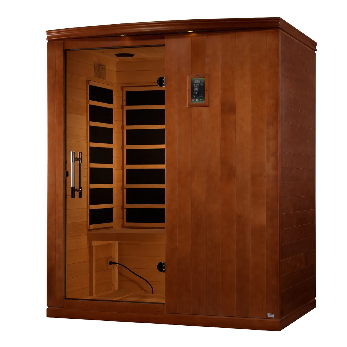 Dynamic Madrid Elite FAR Infrared Sauna - 3 Person Indoor Model – Blue ...