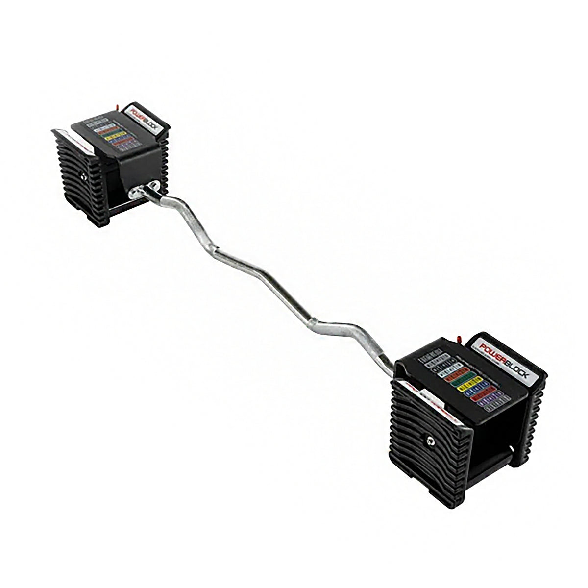 PowerBlock Pro 100 EZ Curl Barbell – Blue Sky Fitness Supply